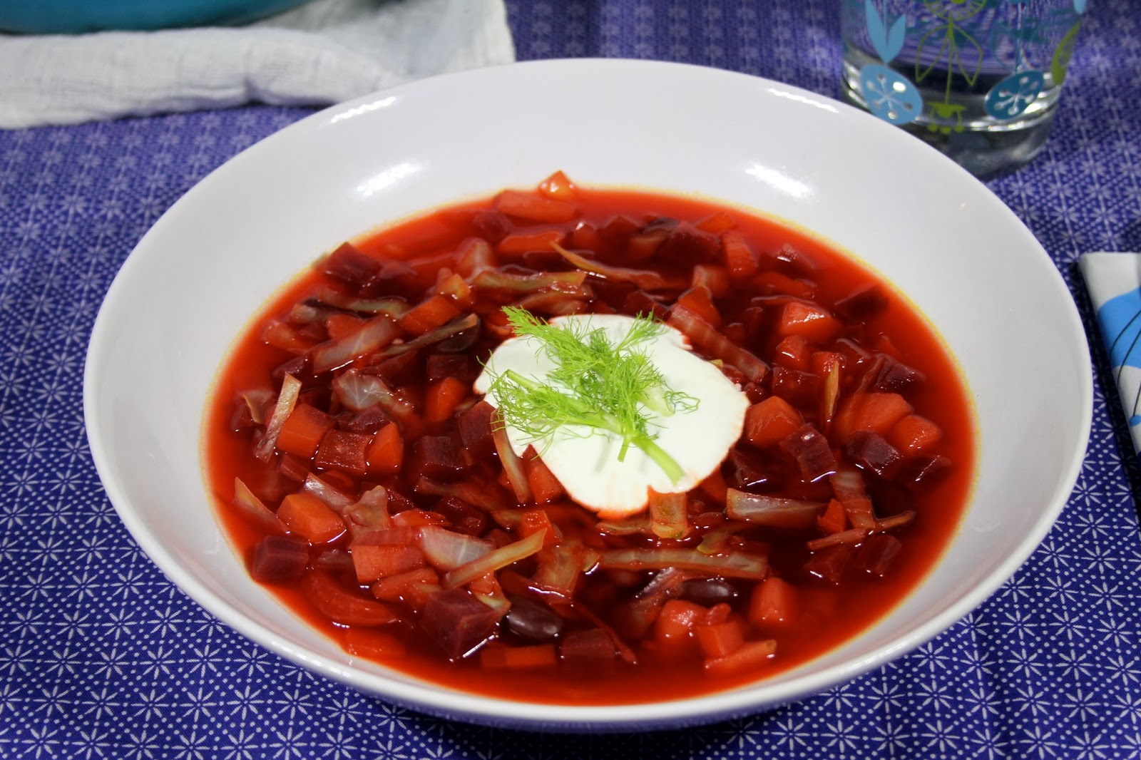 Amapola, el mundo en un plato: Borscht, sopa de remolacha
