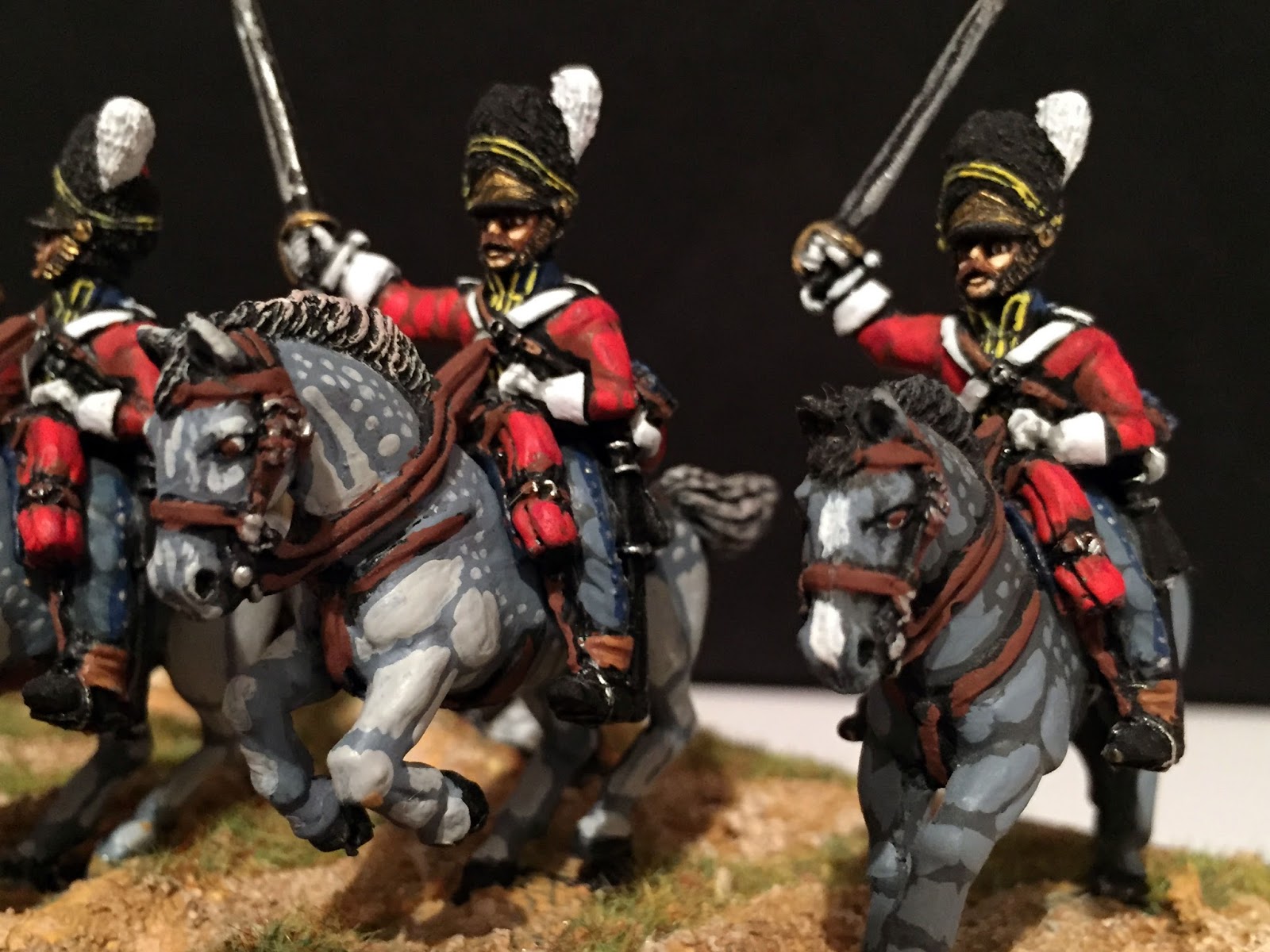 The Queens Shilling : 28mm Napoleonic - Royal Scots Greys - Waterloo 1815