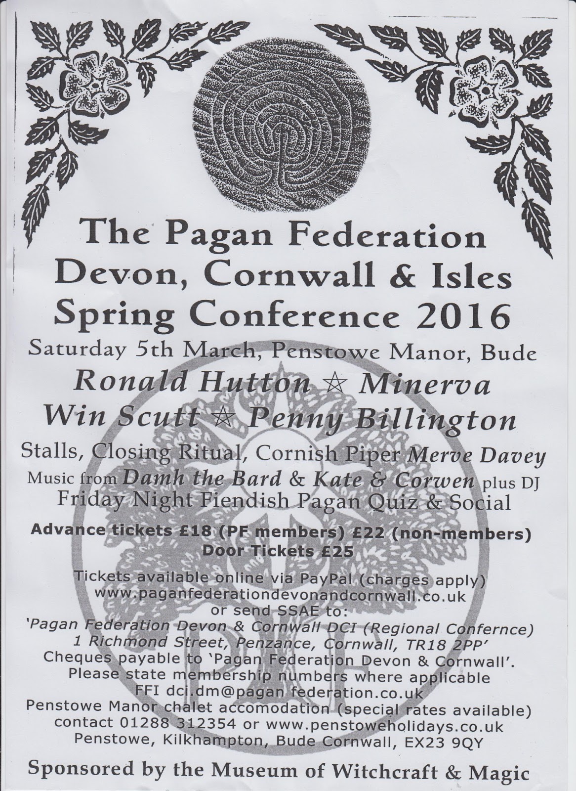 Pagan Federation Spring Conference - we will be there! - Museum of ...