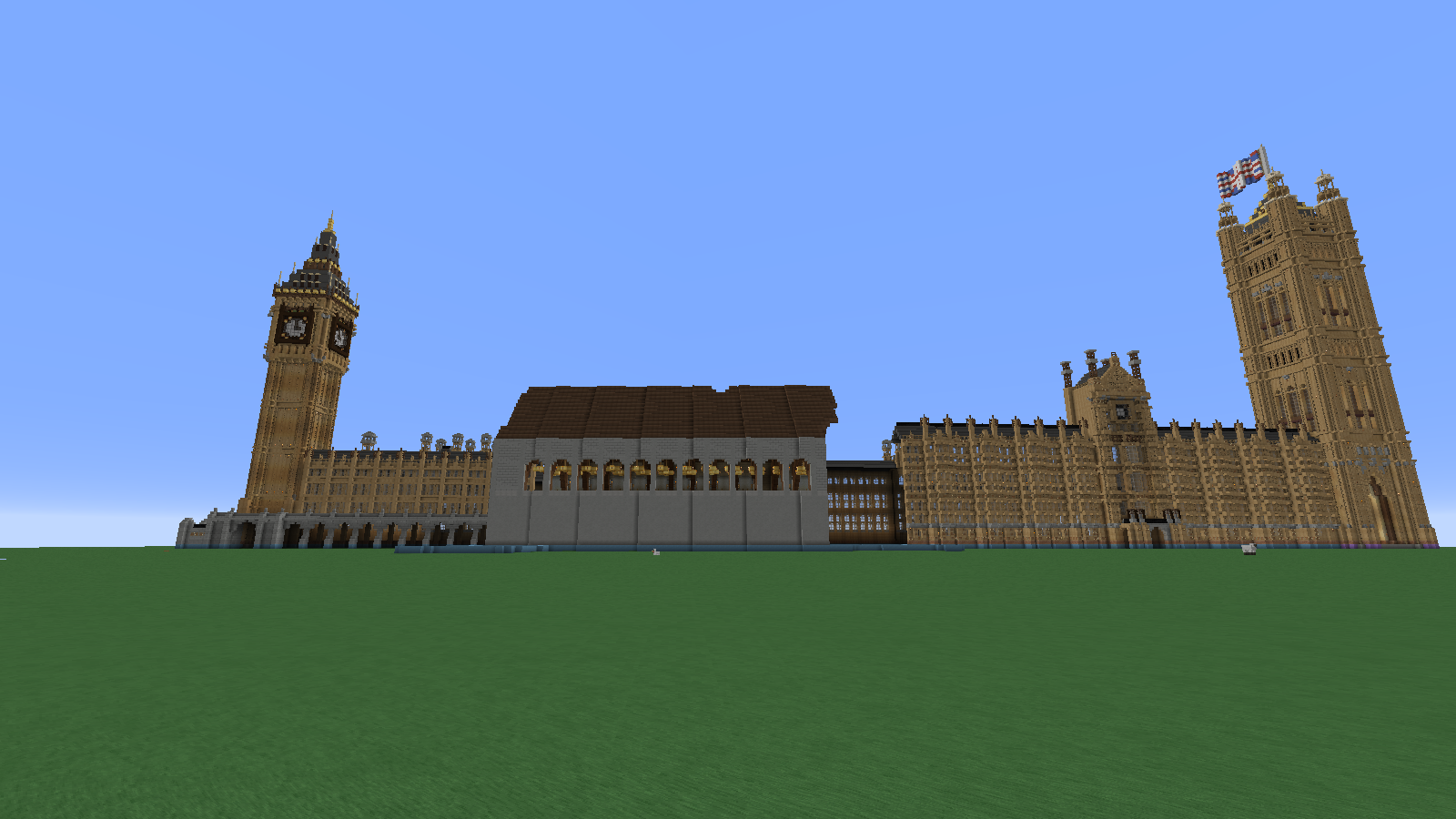 MINECRAFT ARCHITECTURE: Palace of Westminster: 5# Completing the perimeter
