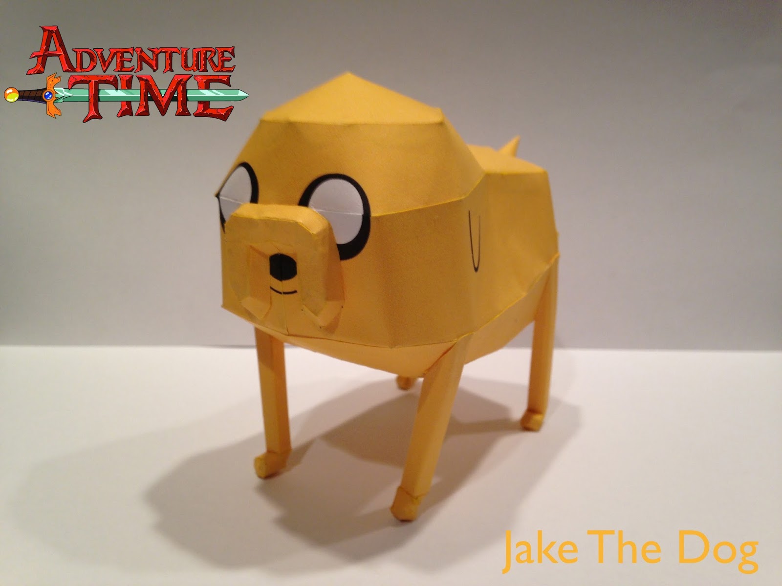 Jake the Dog Paper Model ~ Paperkraft.net - Free Papercraft, Paper ...