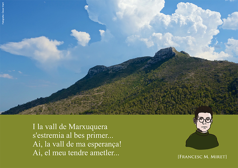 DE LA VALL D'ALBAIDA ESTANT: I LA VALL DE MARXUQUERA S'ESTREMIA AL BES ...