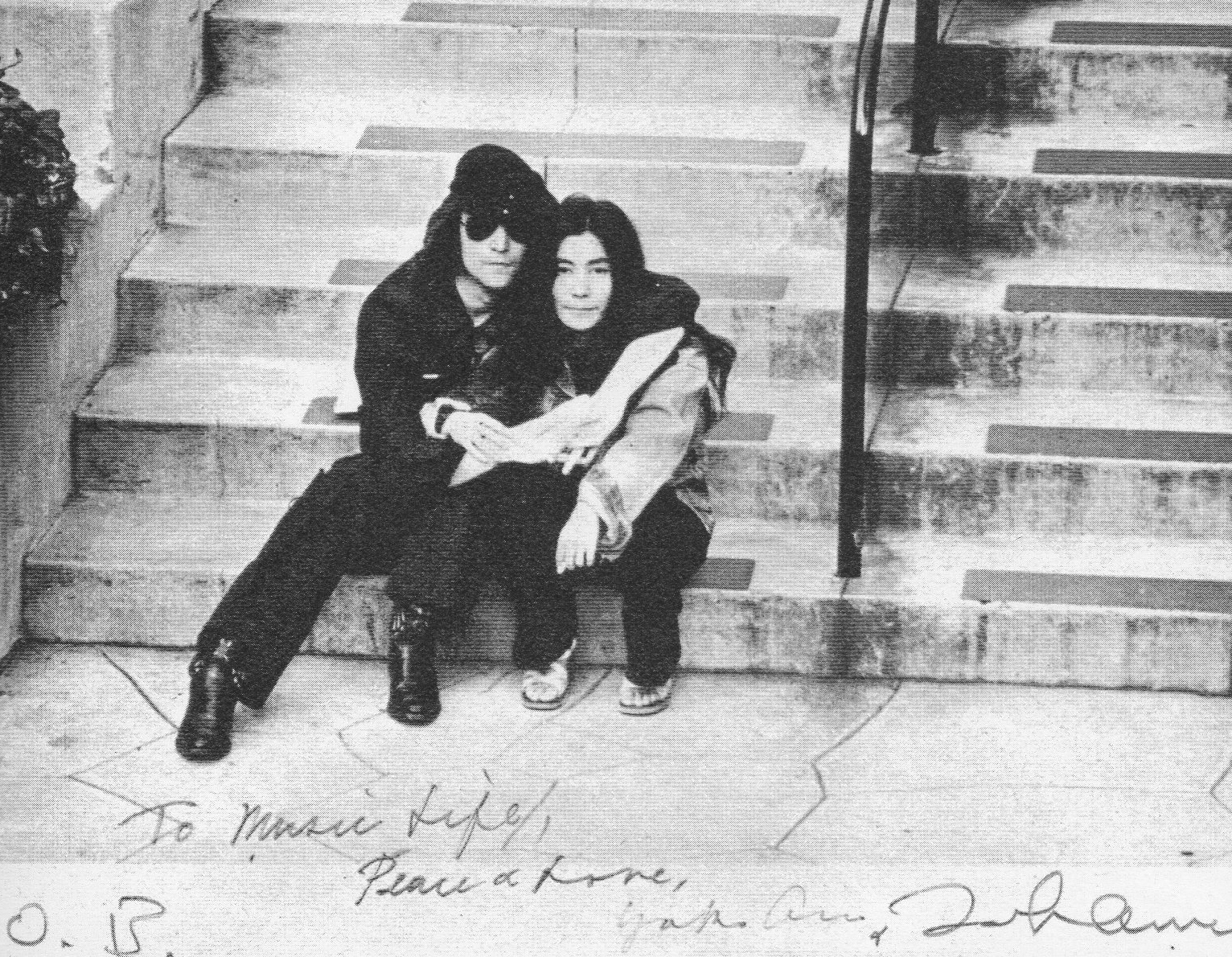 Meet the Beatles for Real: On the steps