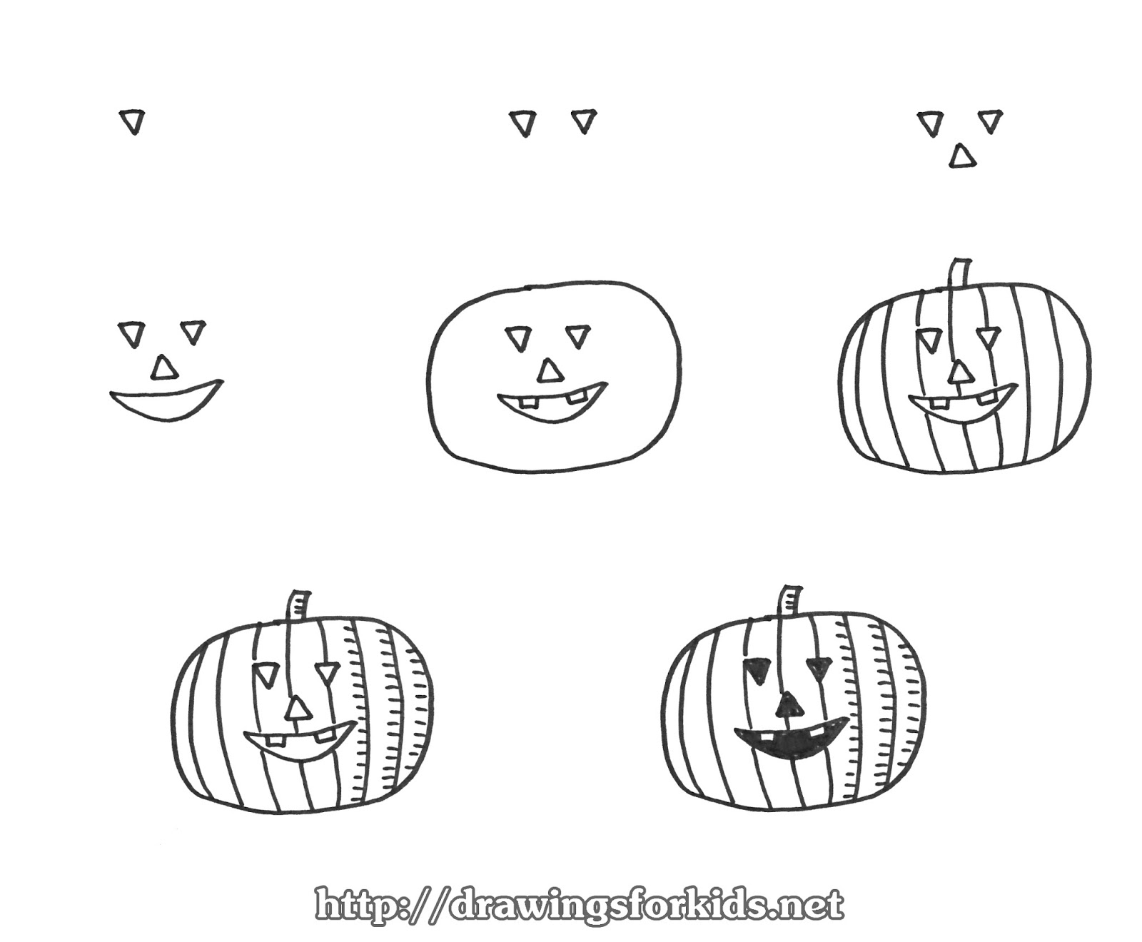 How To Draw A Pumpkin Halloween For Kids Drawingsforkids how-to-draw-a-pumpkin-halloween-for-kids-drawingsforkids