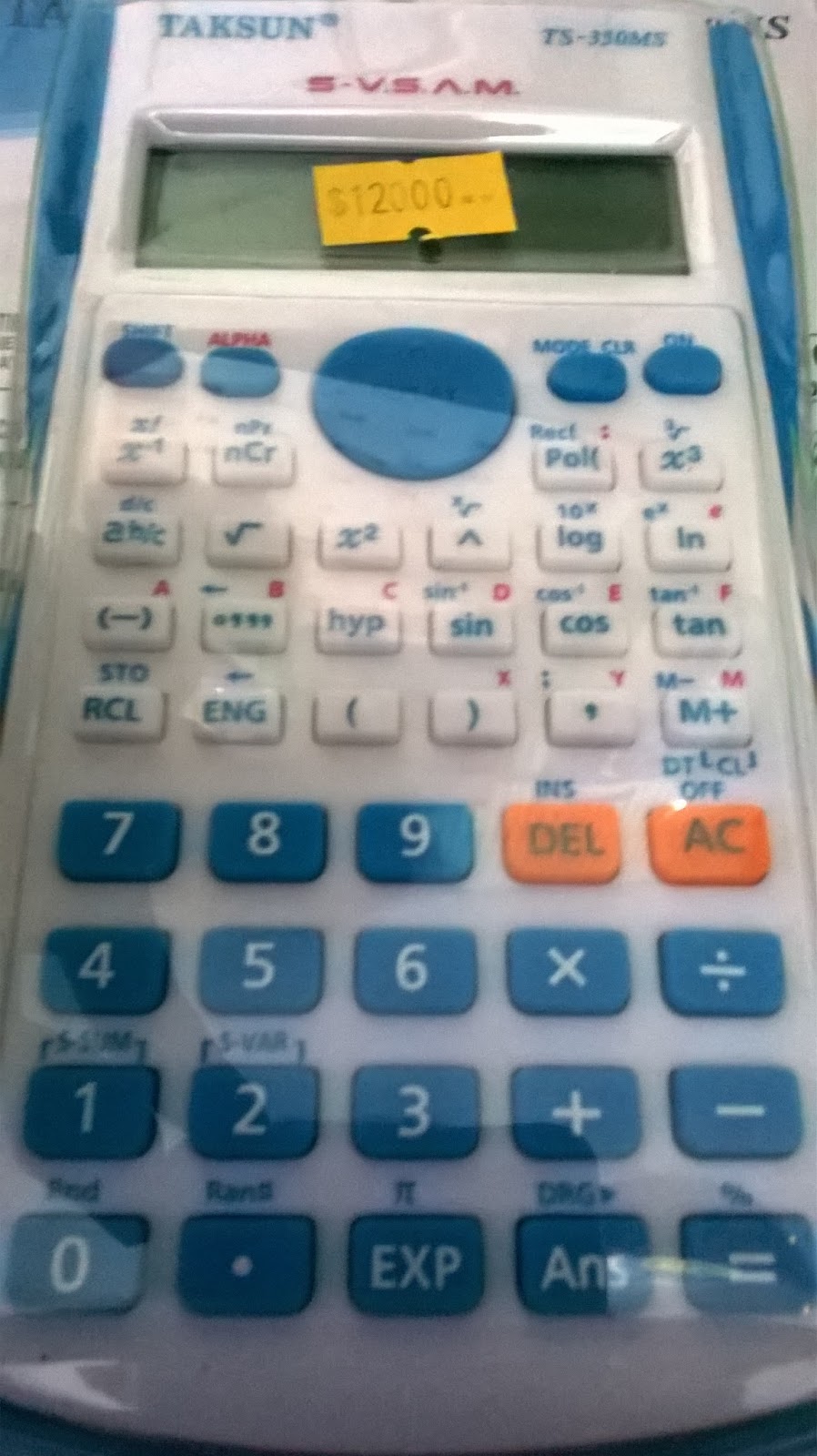 Daf Distribuidora: Calculadora Cientifica Taksun® Ts-350ms