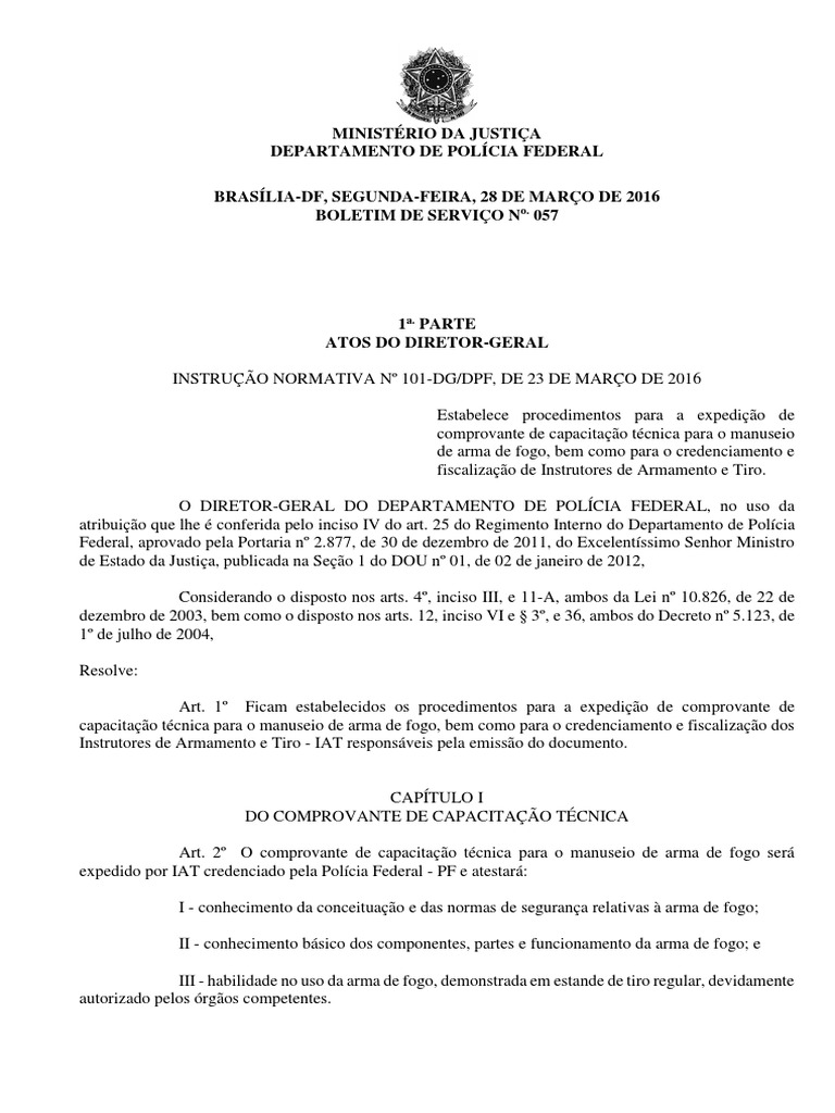 portaria 3233 - wood scribd braxin