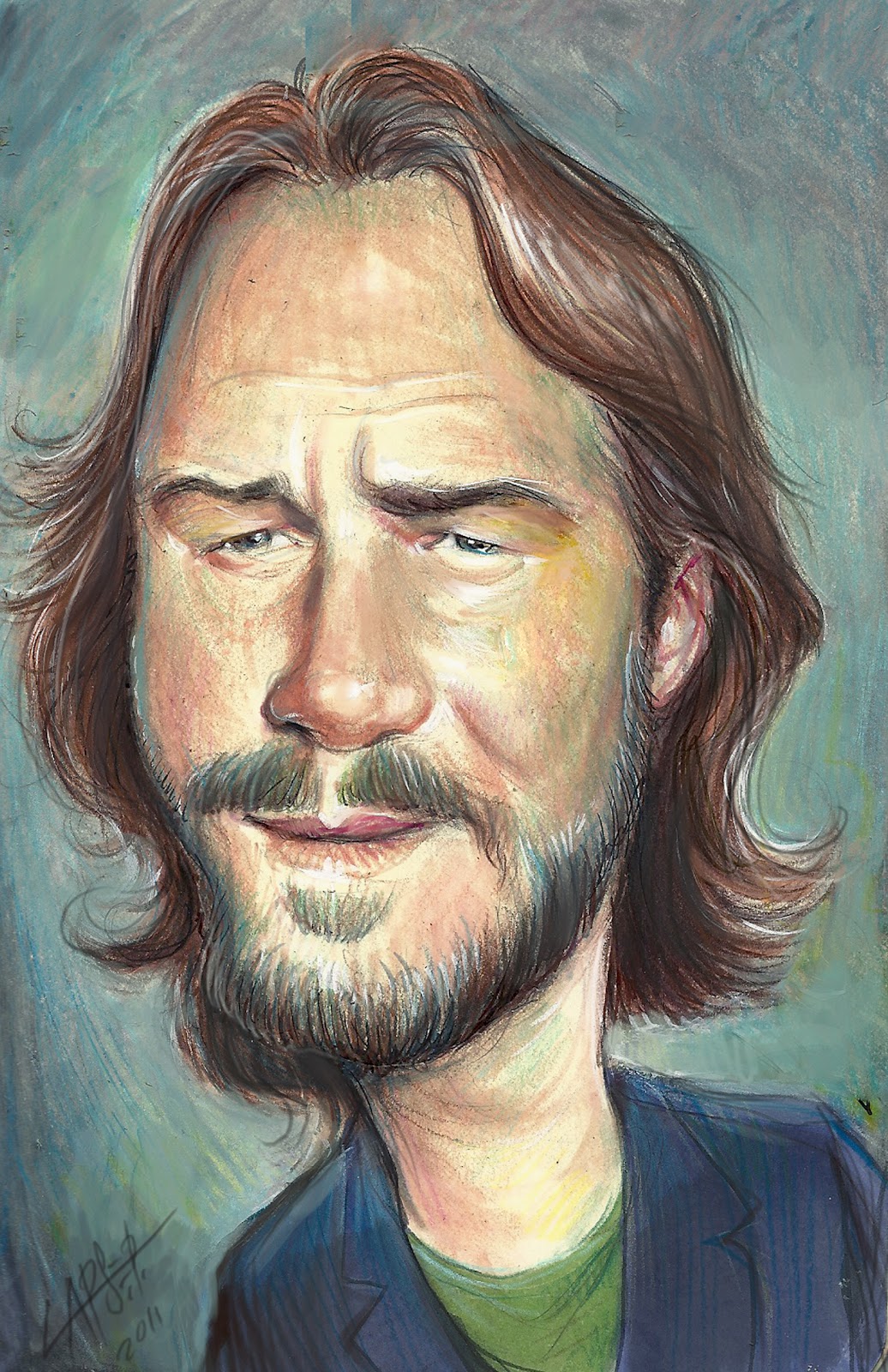 Lars Blog: Russell Crowe final for Caricaturama 3000