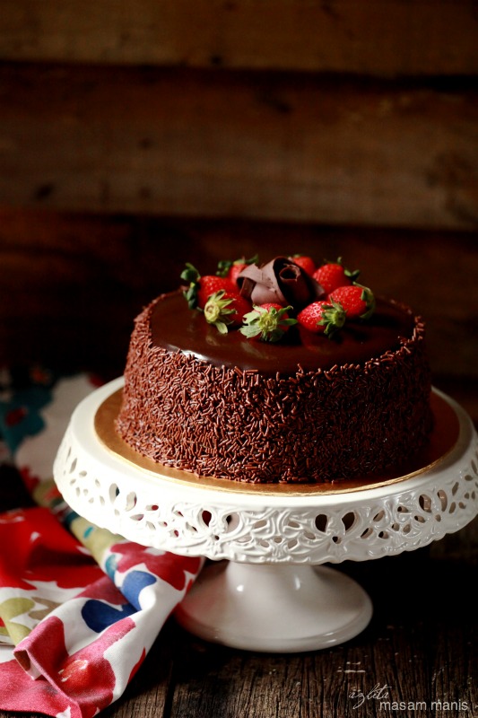 Kek Coklat Nutella by Azlita Masam Manis