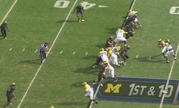 Burgeoning Wolverine Star: MSU linebacker blitzes