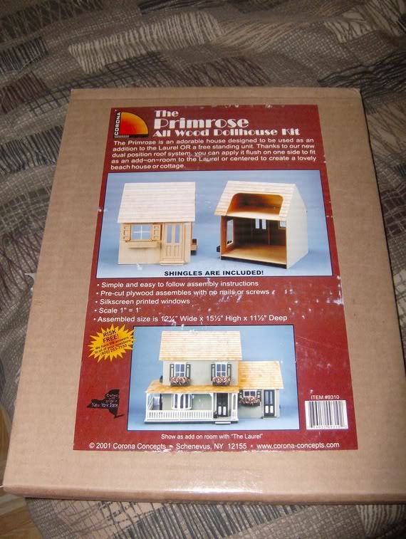 More Minis Dollhouses: The Primrose Dollhouse Day 1