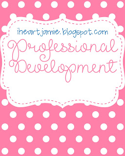iHeart: Printable: Binder Cover: Professional Development