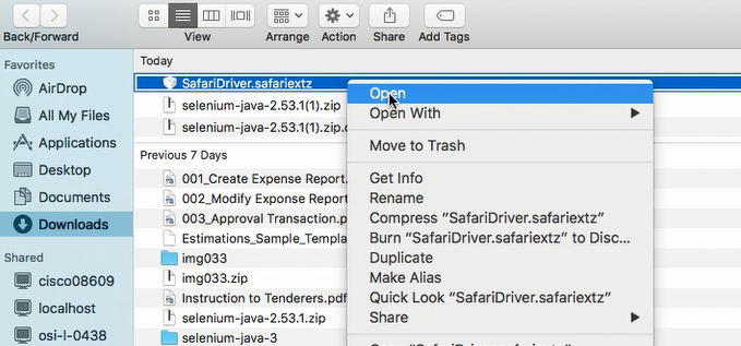 Selenium By Arun Safari Browser Executing Selenium Automation Scripts On A Safari Browser