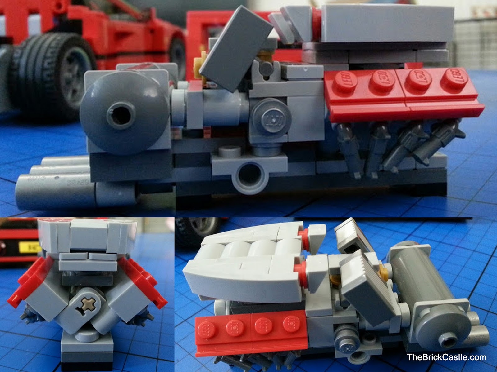The Brick Castle: LEGO Creator Expert Ferrari F40 set 10248 review