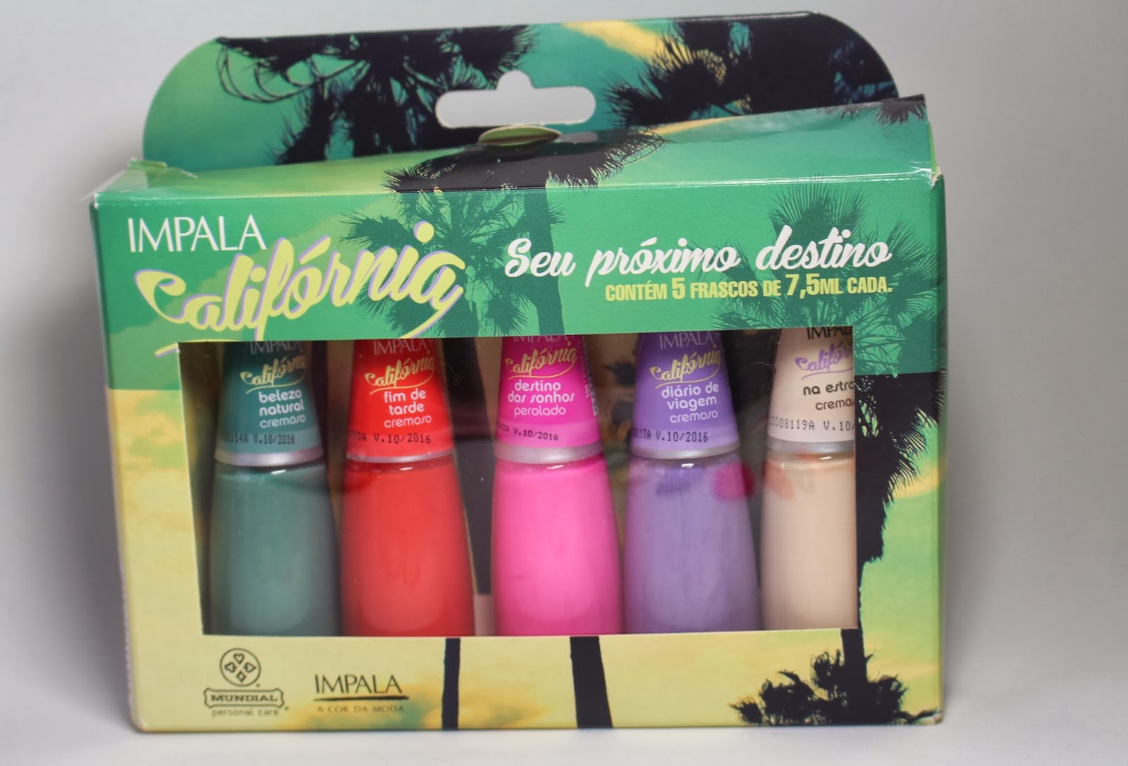 Esmalte Chic: Coleção Califórnia Impala - Swatches!