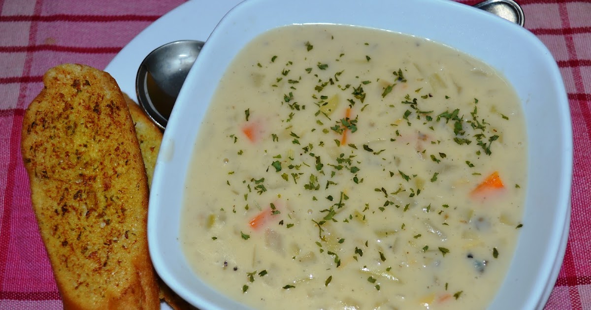 Food@Home Sweet Home: New England Clam Chowder