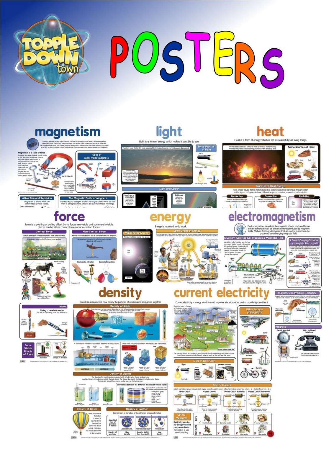 Topple Down Town Publishing: Topple Down Town Catalogue