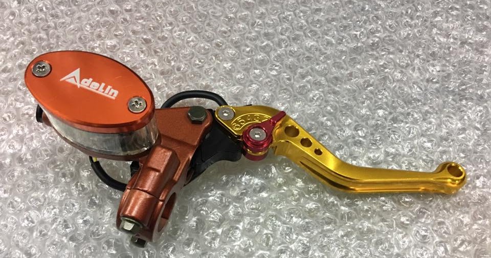 ADELIN FRONT MASTER PUMP WITH ADJUSTABLE BRAKE LEVER UNIVERSAL ~ PALEX ...