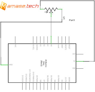 Arduino Sensor Potensio Meter