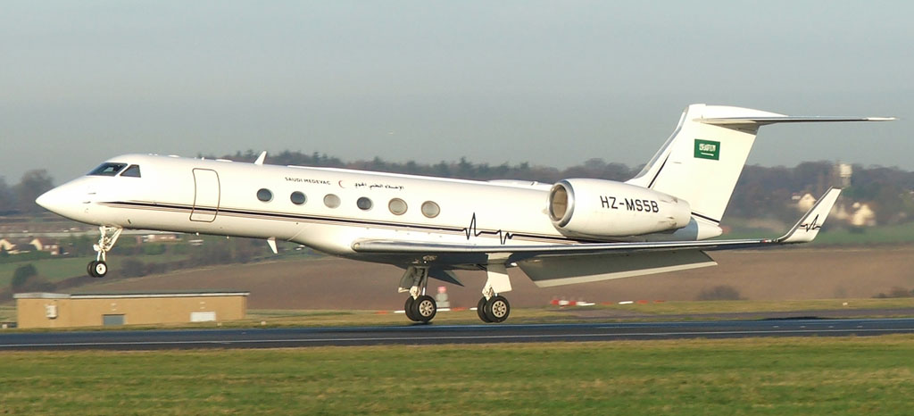 Gulfstreams: Saudi Medevac re-equips