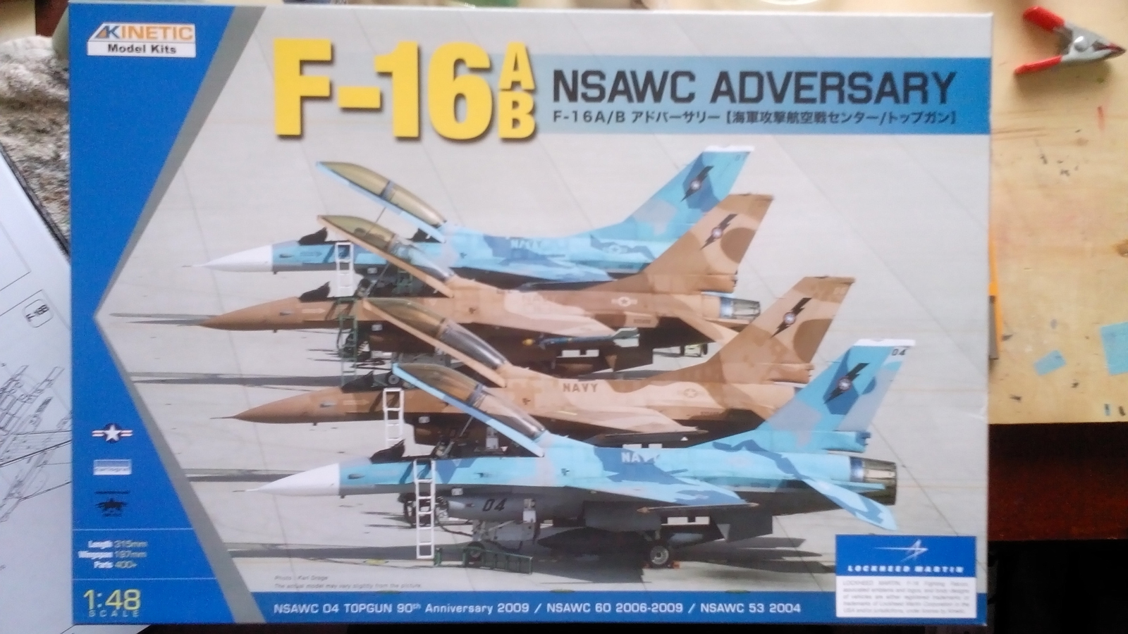 Scale models Jan Remco: General Dynamics F-16B Fighting Falcon