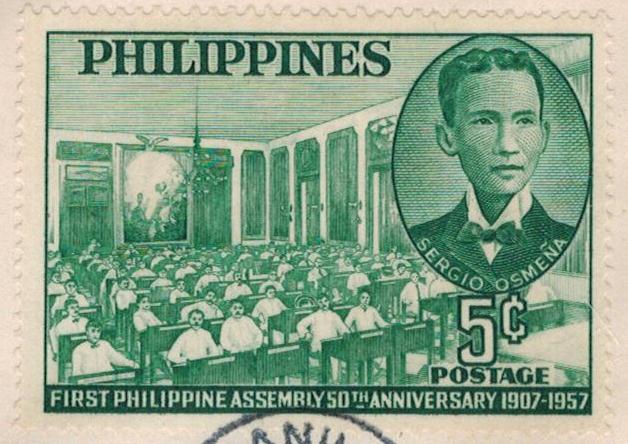 Philippine Republic Stamps : 1957 50th Anniversary of the First ...