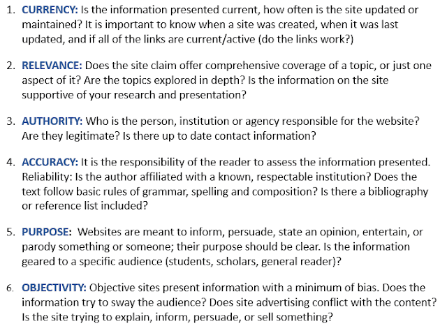 ES T&T Resources - Digital Literacy L1 & L2: Evaluating Websites: 6 ...