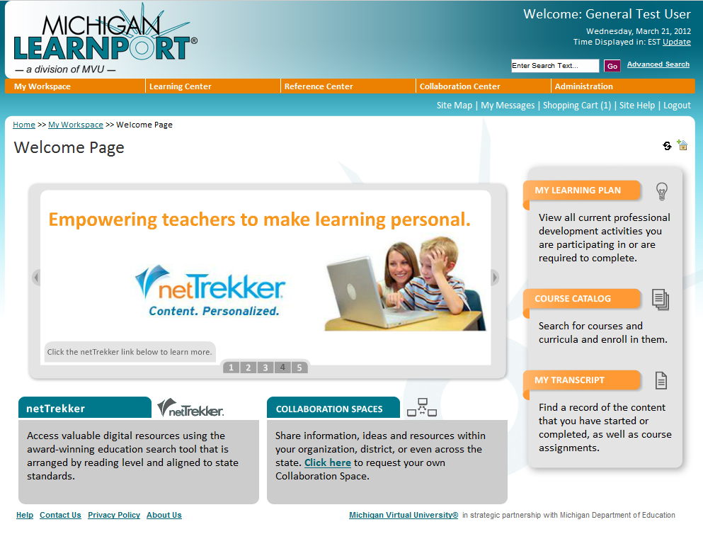 E-Learning Corgi : Interview with David Myers, V.P., Michigan Virtual ...