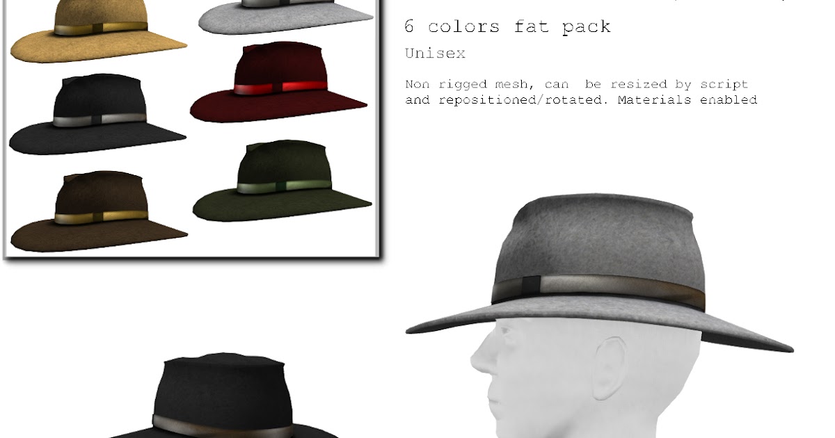 Real Hats! JfL's store blog, hats for men: Worn Fedora hat (Future)