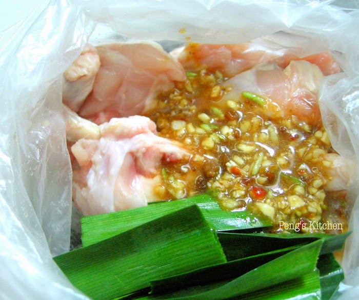 Peng's Kitchen: Stir-fry Pandan Chicken