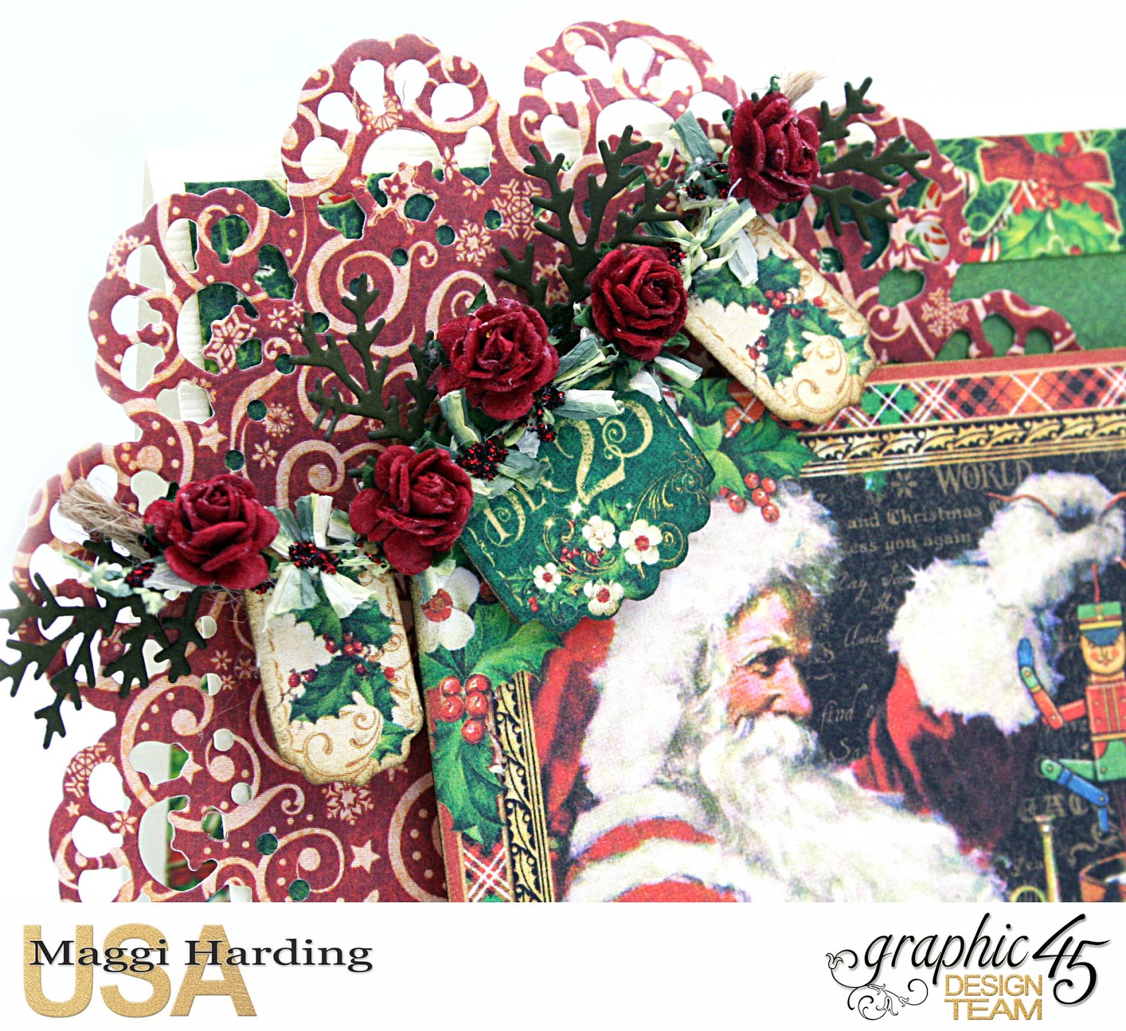 Scrap, Travel, and Bark!: A Graphic 45 Christmas Card and Tutorial