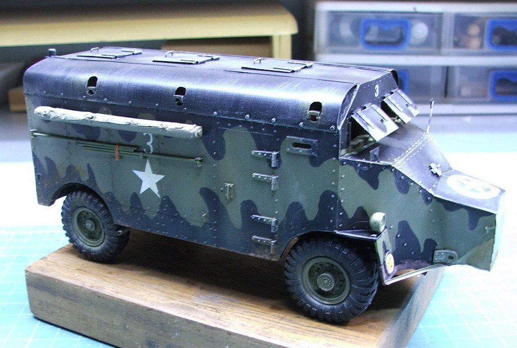 Panzerserra Bunker- Military Scale Models in 1/35 scale: AEC Dorchester ...