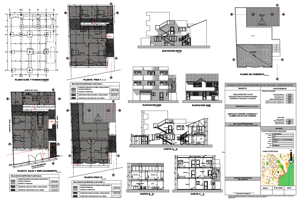 AMNISTIA CERCADO 2018 : PLANOS AS- BUILT