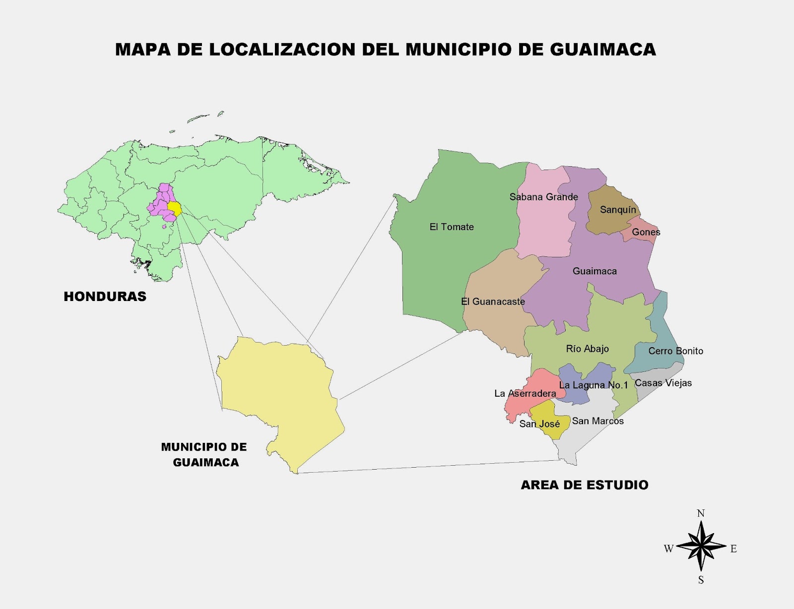 GUAIMACA CIUDAD: Municipio de Guaimaca contexto territorrial