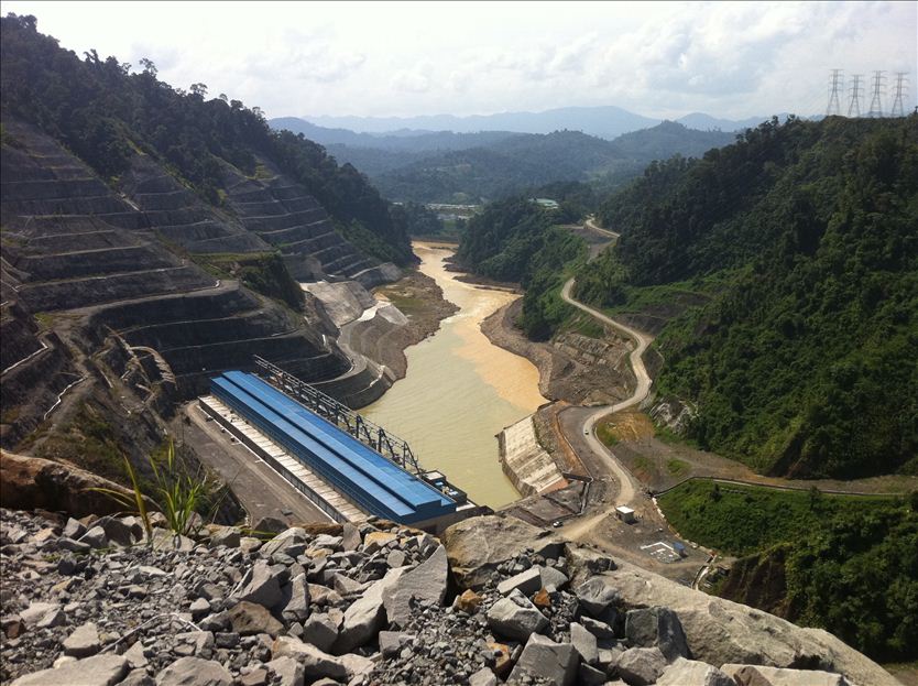 harrazdani: Terkini : Gambar Empangan Bakun | Bakun Hydroelectric Dam