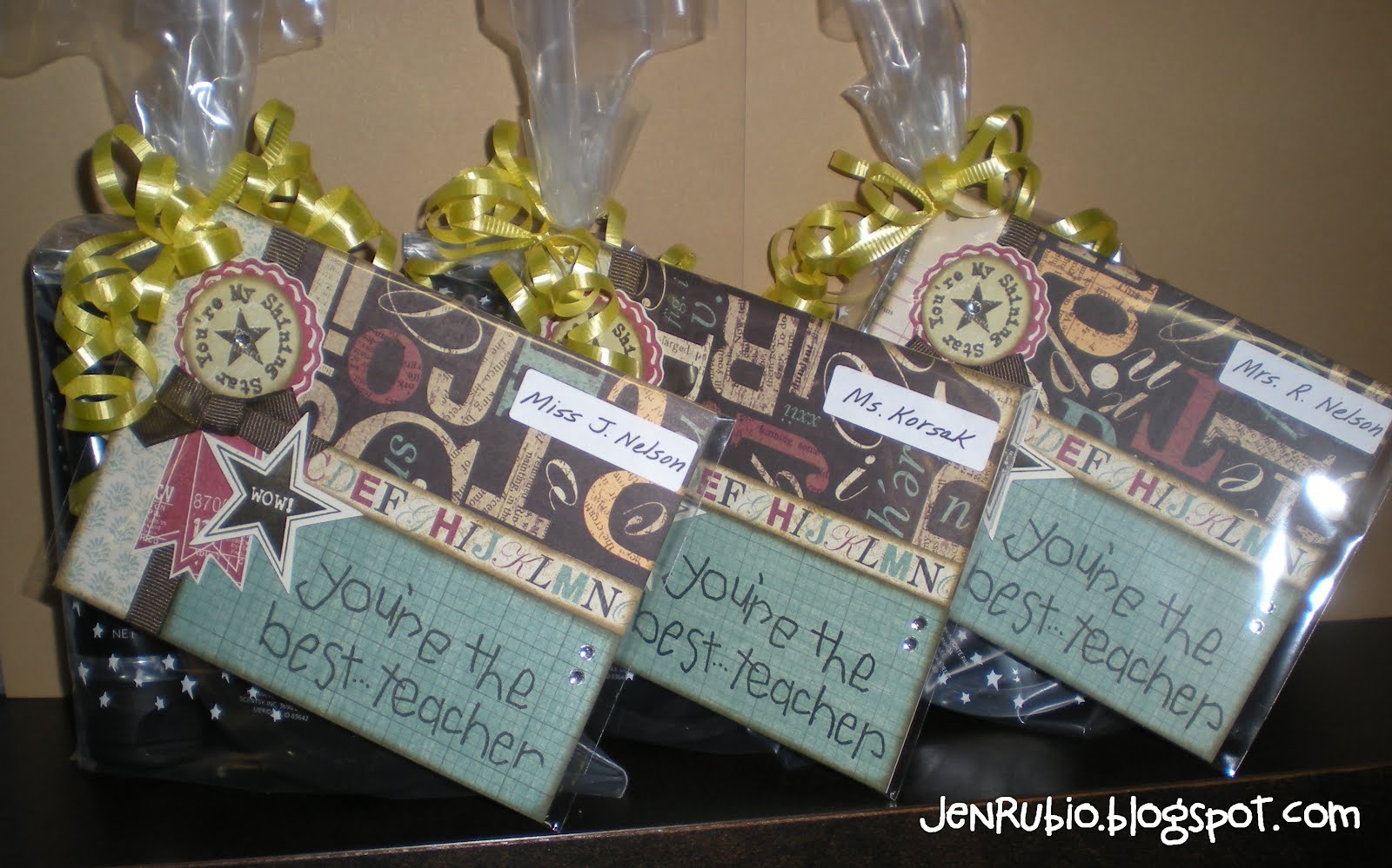 CTMH with Jen Rubio: Last day of school Teacher Cards and Gifts!!