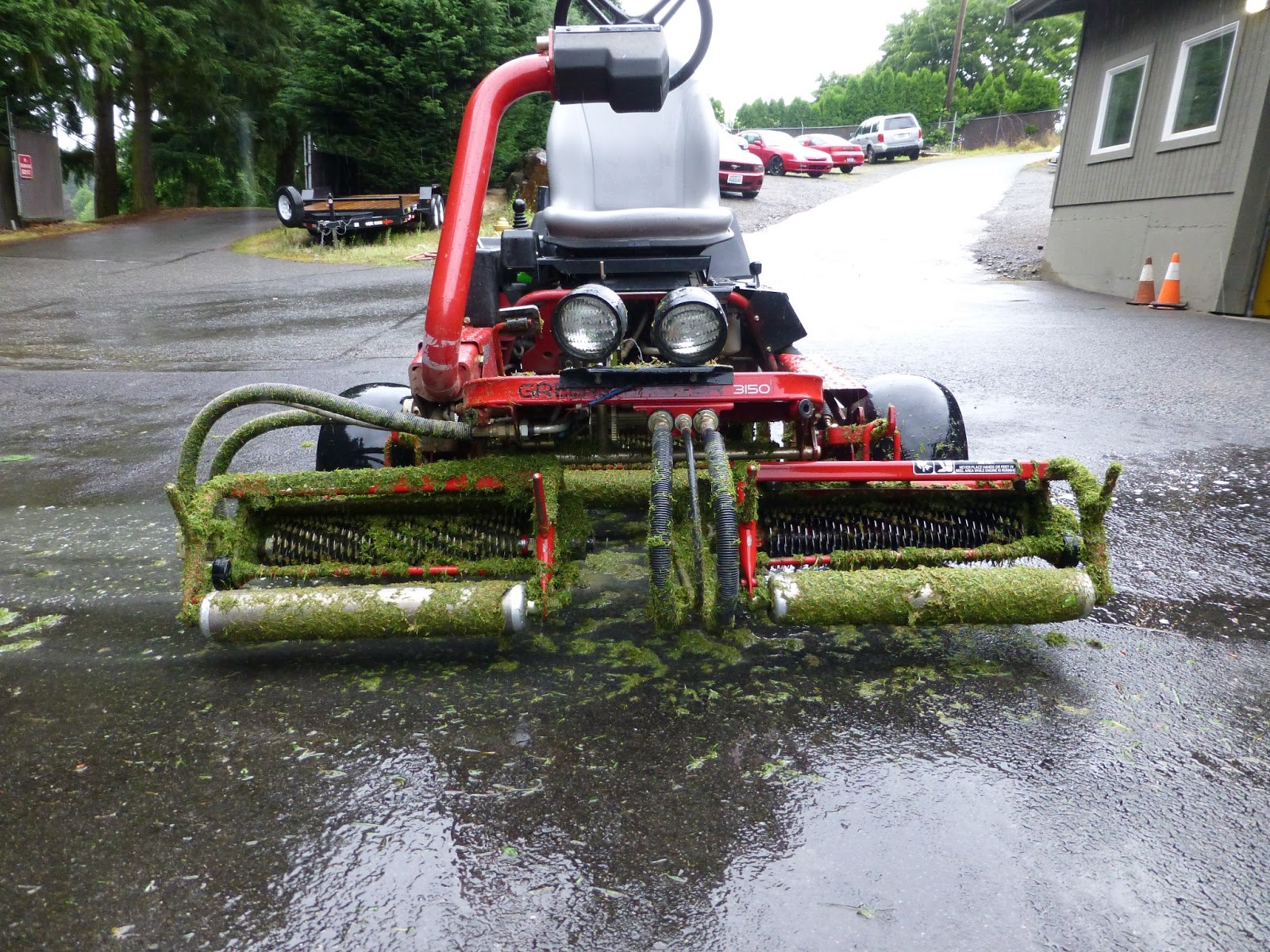 Glendale Country Club: Time to verticut and sand the approaches!