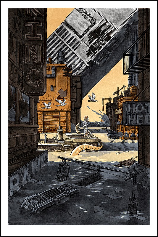 INSIDE THE ROCK POSTER FRAME BLOG: Tim Doyle New Sea Also Rises Prints ...