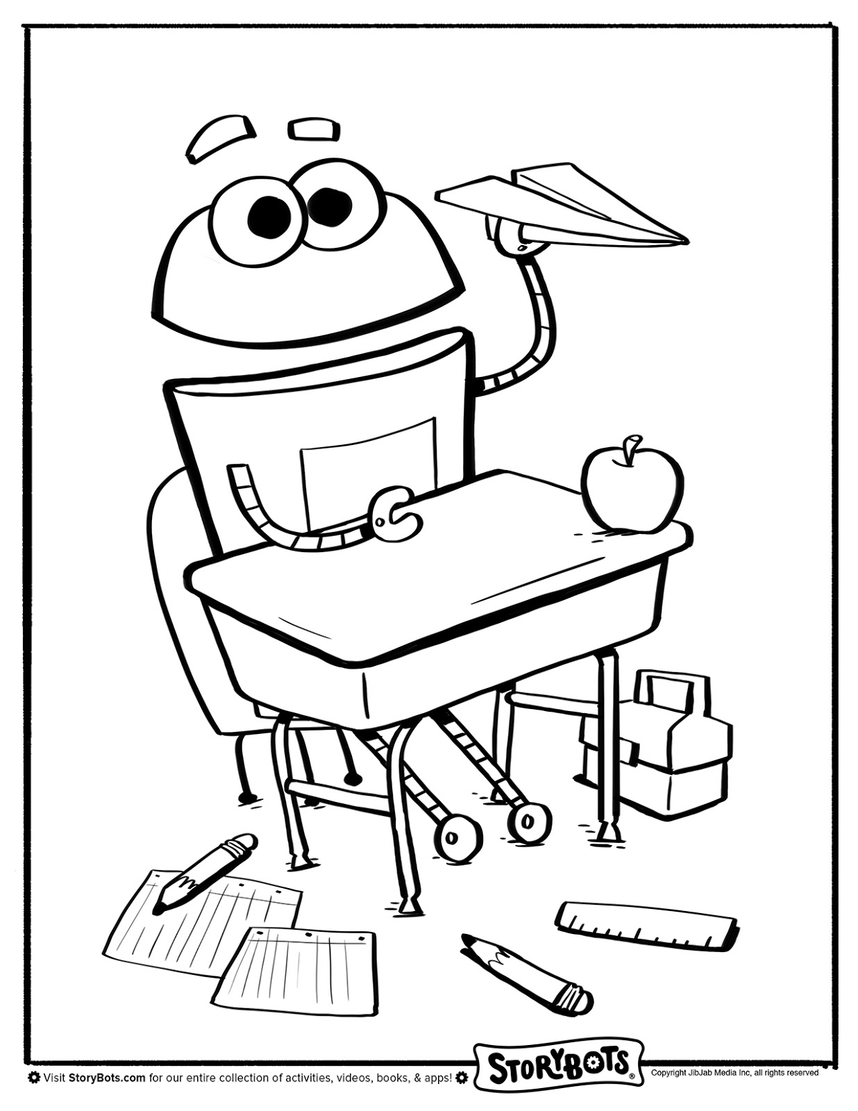 Storybots Coloring Pages To Print Coloring Pages