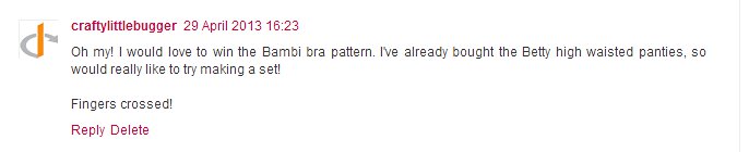 Ohhh Lulu fancy undies giveaway - winner announced! - A Stitching Odyssey