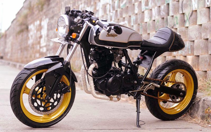 Kumpulan Foto Modifikasi Motor Suzuki Thunder 250 Keren Terbaru - Otomotiva