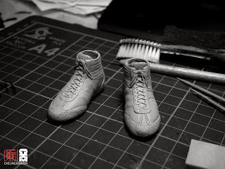 cheungkinmen's workbench: 1/6 Adidas Hercules finished