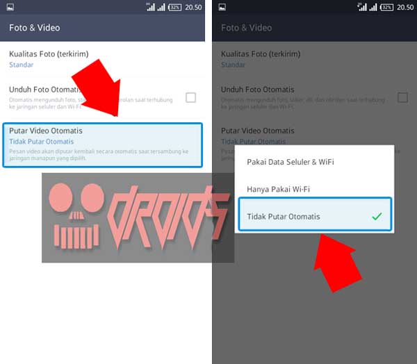 Cara Agar Video Line Tidak Putar Otomatis (Autoplay)
