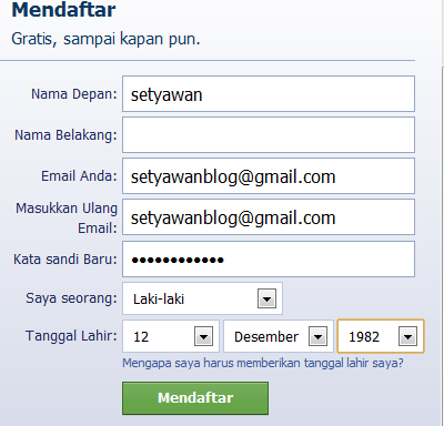 FB | Login Facebook | cara Daftar FB Baru - MADINA MADANI SATU