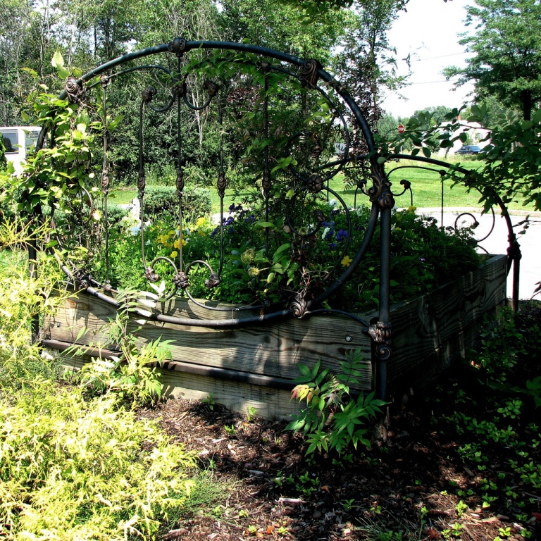 Ewa in the Garden: 12 ideas for garden arch trellis - hand picked