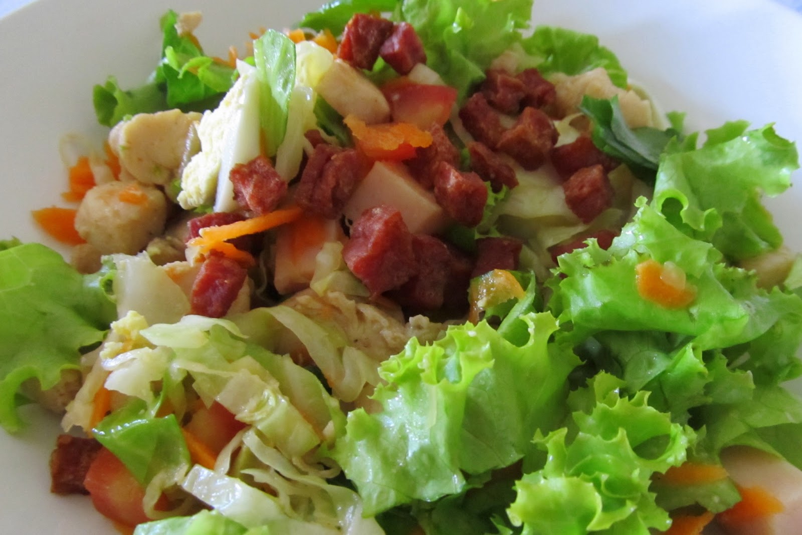 Paleo Receitas: salada mix