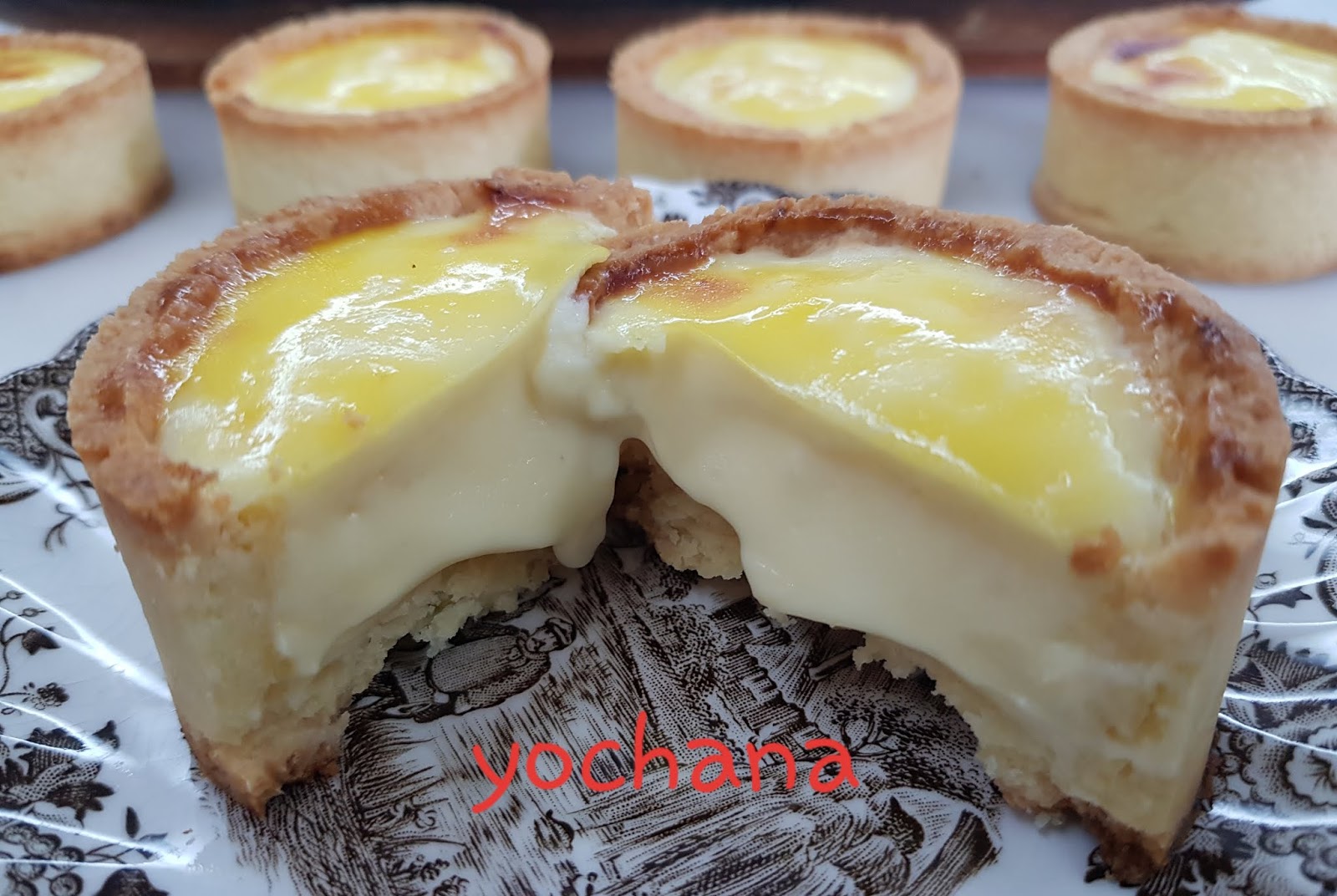 Yochana's Cake Delight! : Japanese Cheese Tart