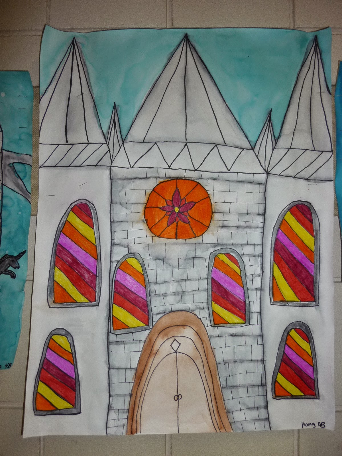 Mrs. Werner's Art Room: 4th Grade Gothic Architecture