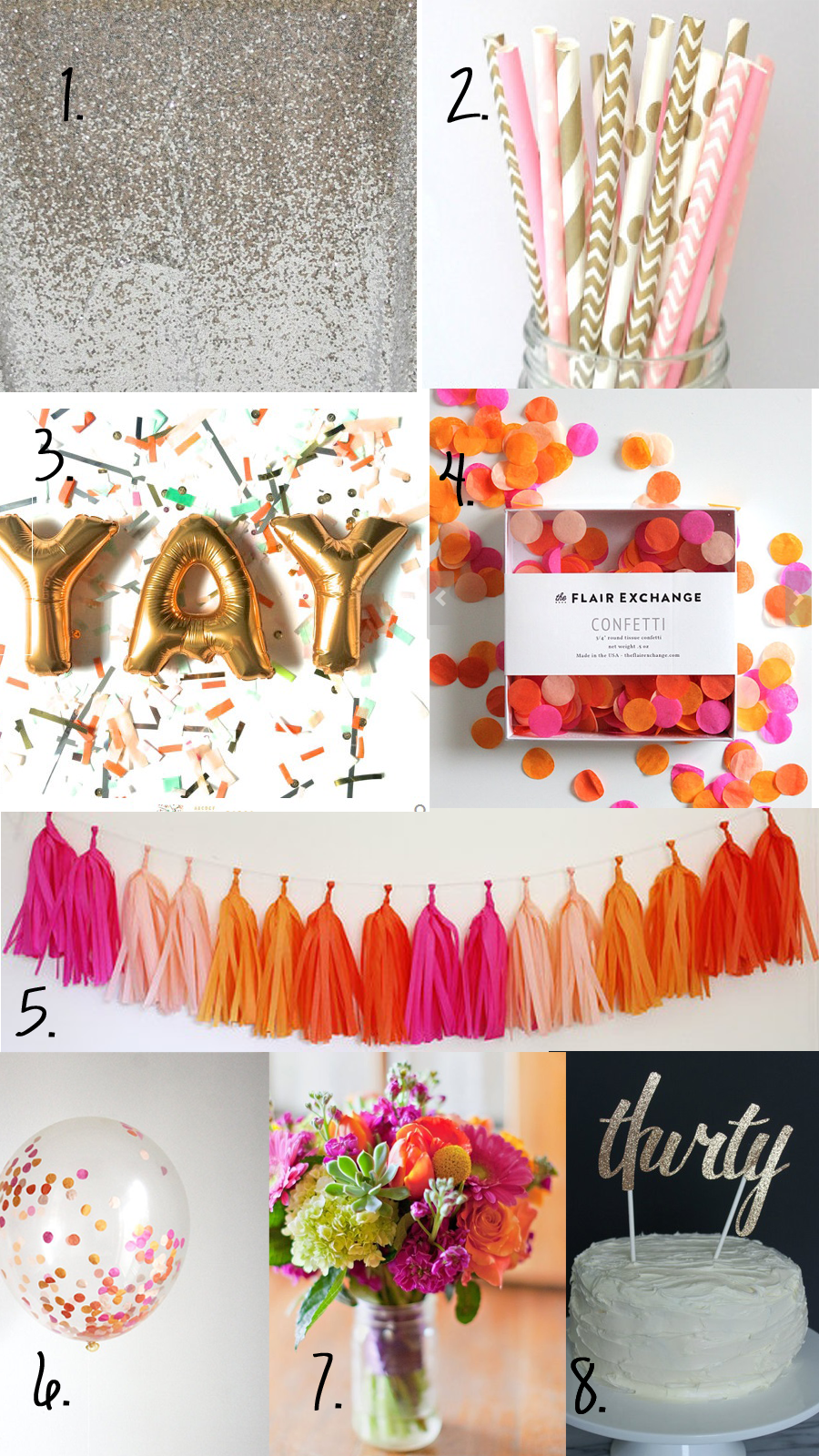 Nat your average girl...: Top 8 Party Essentials