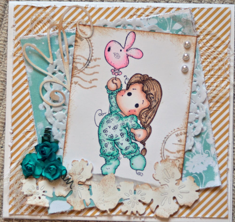 Desafio do MAM - Color e Stamps - Magnolia