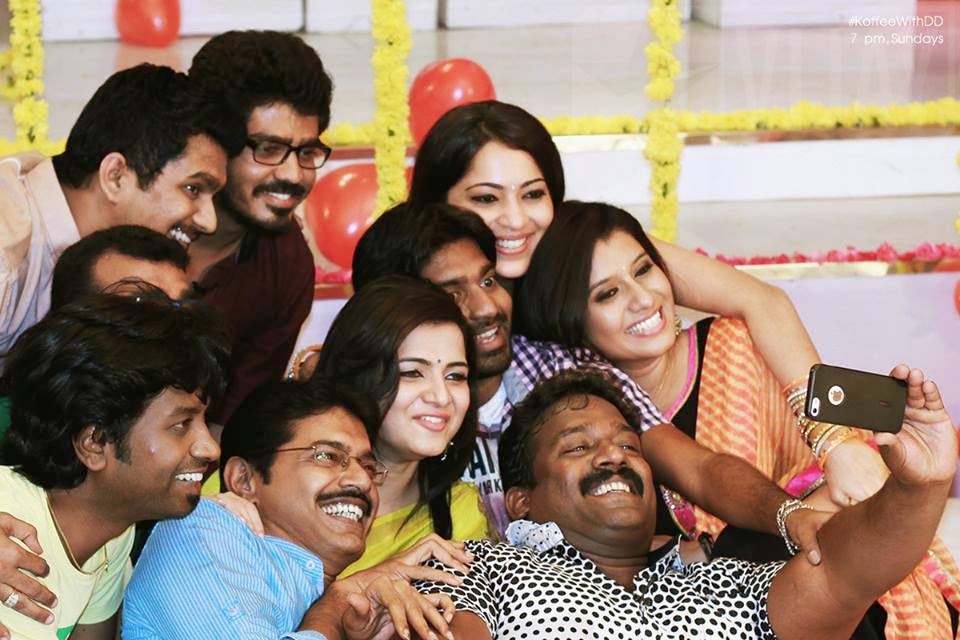 Tamil Actors Unseen Photoshoot Stills: Vijay TV anchor DD Marriage Photos